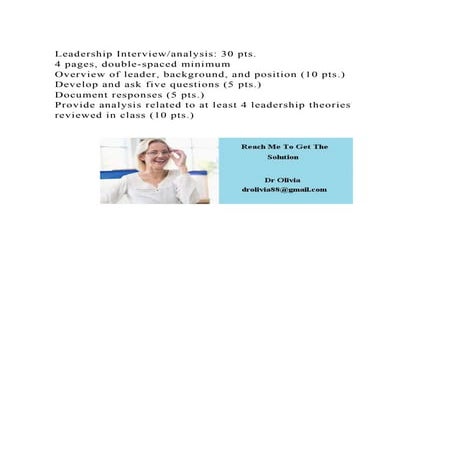 Leadership Interviewanalysis 30 pts. 4 pages, double-spaced mini.docx