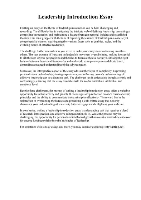 Essay On Leadership Experience.pdf