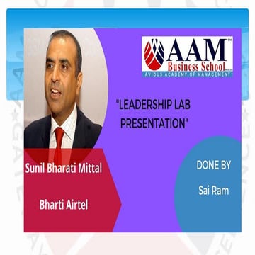Sunil Bharati Mittal | PDF