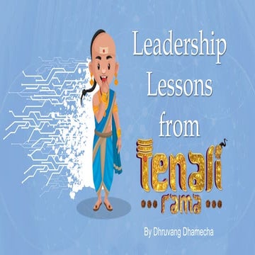 Leadership lessons from tenali rama | PDF
