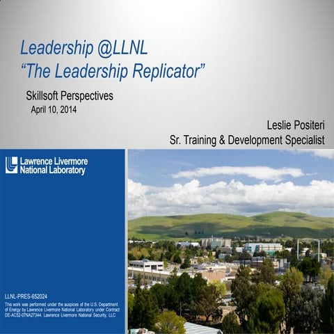 Leadership @llnl v3. | PPT