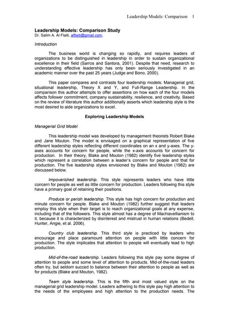 PfP Leadership Curriculum | PDF