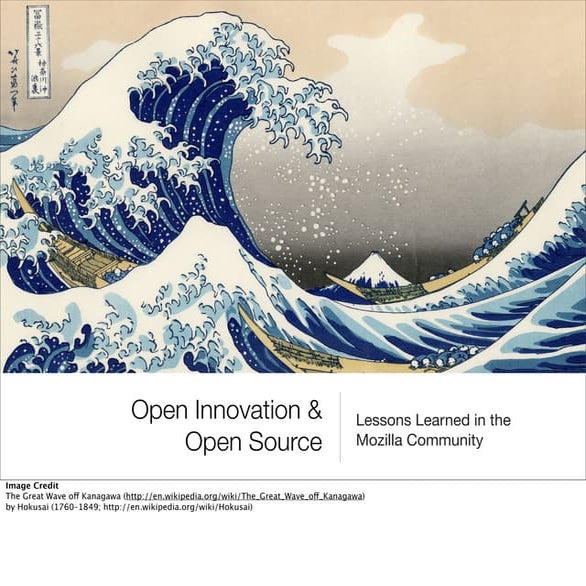 Open Innovation & Open Source: Lessons Learned in the Mozilla Community | PDF
