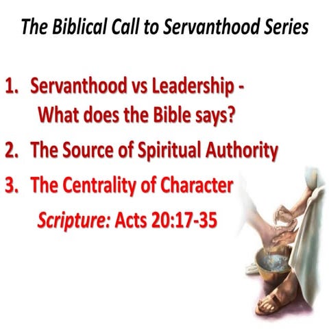 Leadership or servanthood pt 3 by rev hwa yung | PDF