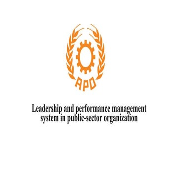 Leadership & Performance Management System | PPTX