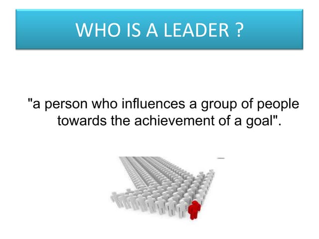 LEADERSHIP POWERPOINT | PPT