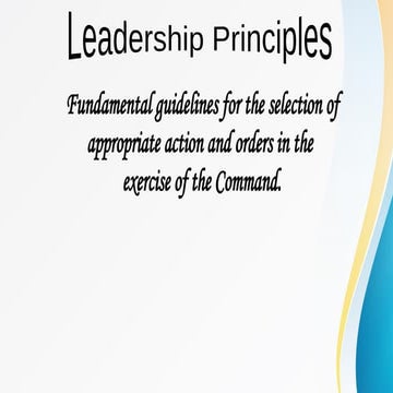 Military leadership | PPTX