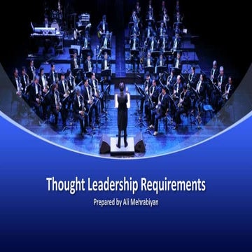 Leadership requirements | PPT
