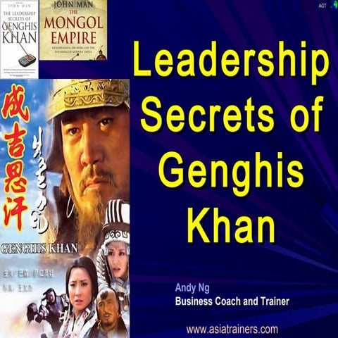 Leadership Secrets of Genghis Khan | PPT