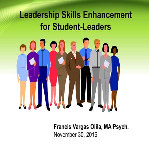 Leadership Skills of Student Leaders 2.ppt
