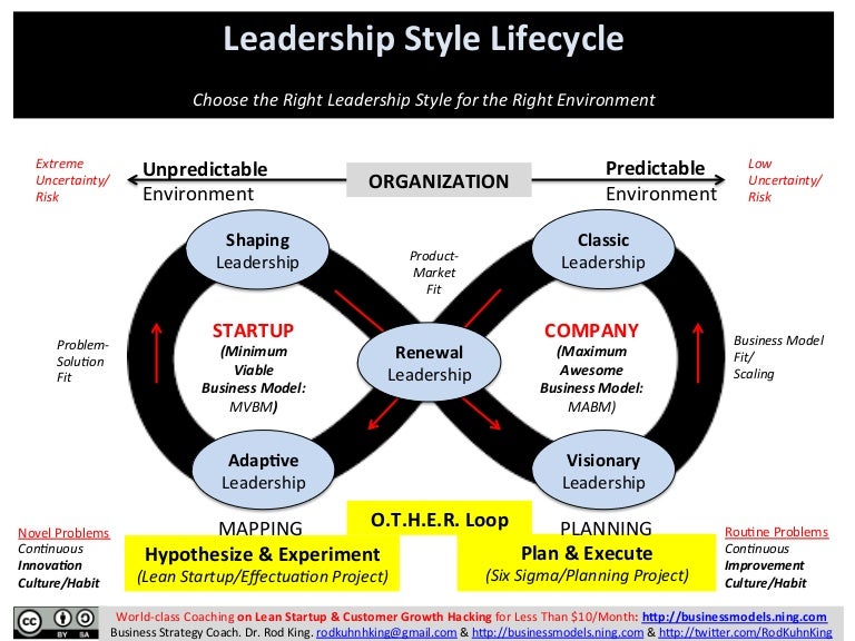 Leadership Style Lifecycle: Choose the Right Leadership Style for the…