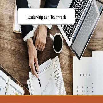 LEADERSHIP & TEAMWORK AND HOW TO APLPLIED pptx | PPTX