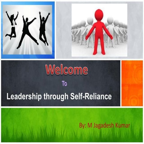 Leadership through self-reliance | PDF