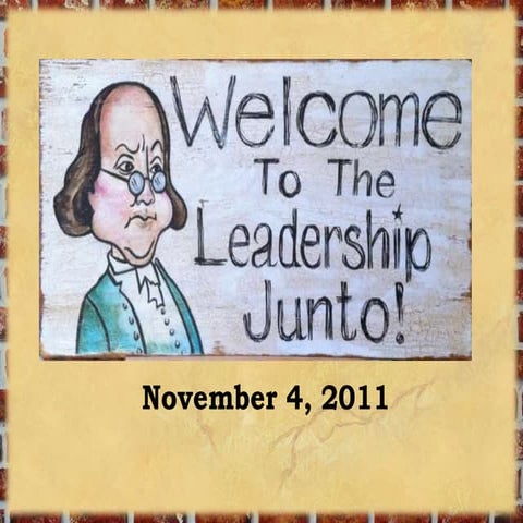 Leadership Huddle - | PPTX