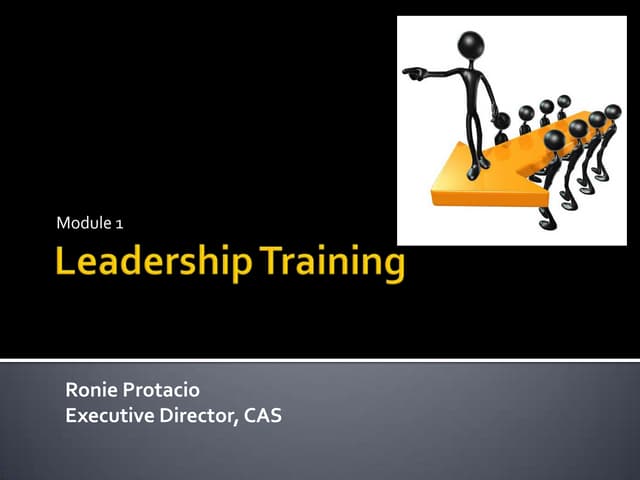 Leadership Training Powerpoint | PPT