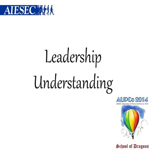 Leadership understanding | PPT