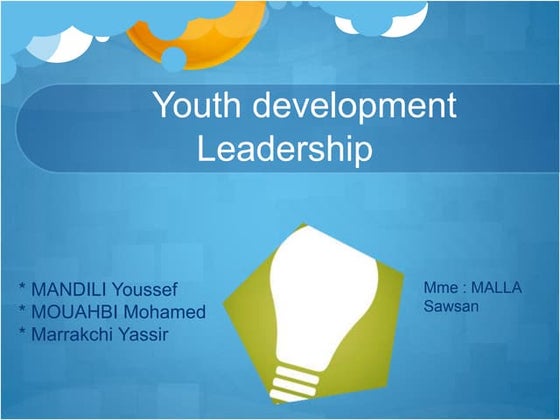 Youth Leadership - PPT Presentation-1 | PPT