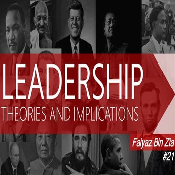 Leadership Theories & Implications | PPTX