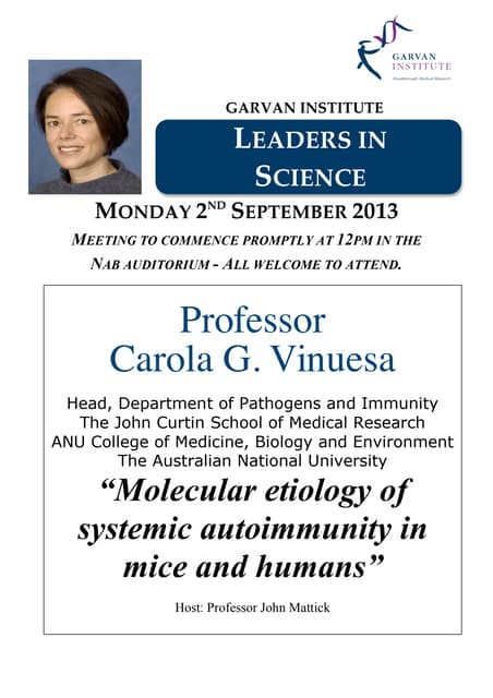 Leaders in Science - Prof John Mattick | PDF