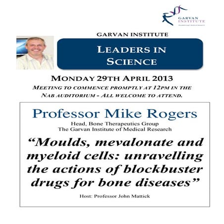 Leaders in Science - Prof Mike Rogers | PDF