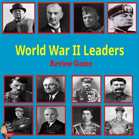 Important Leaders of World War 2 PowerPoint | PPTX