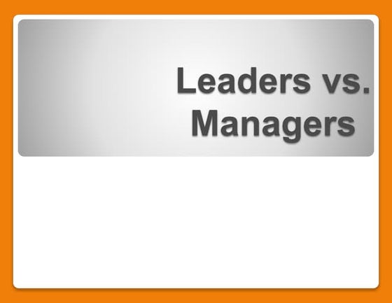 Successful leaders | PPT