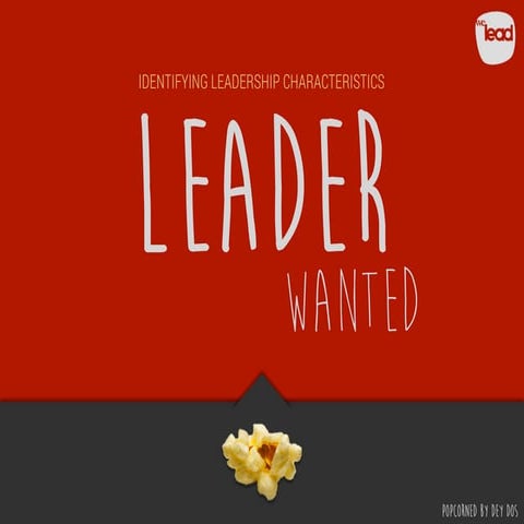 Leader Wanted - TLs JNC2014 | PPT