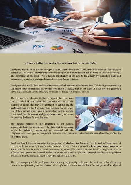 UAE Business Database | PDF