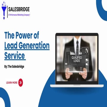 Lead Generation Services-The Salesbridge | PPT