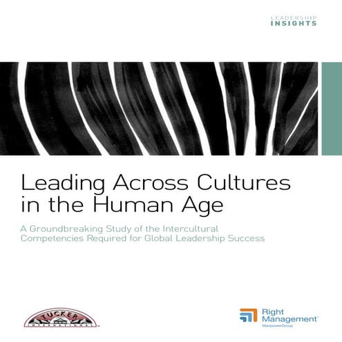 Leading Across Cultures In The Human Age Final | PDF