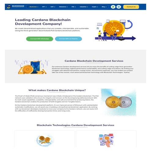 Leading Cardano Blockchain Development Company Australia.pdf