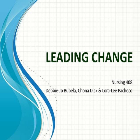 Leading change | PPTX