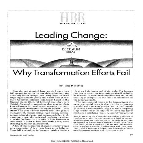 Leading change | PDF