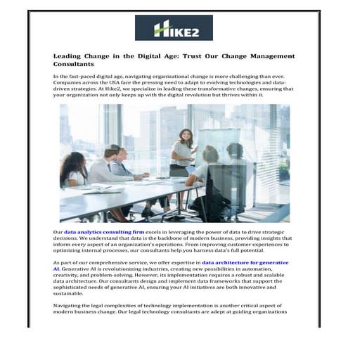 Leading Change in the Digital Age: Trust Our Change Management ...