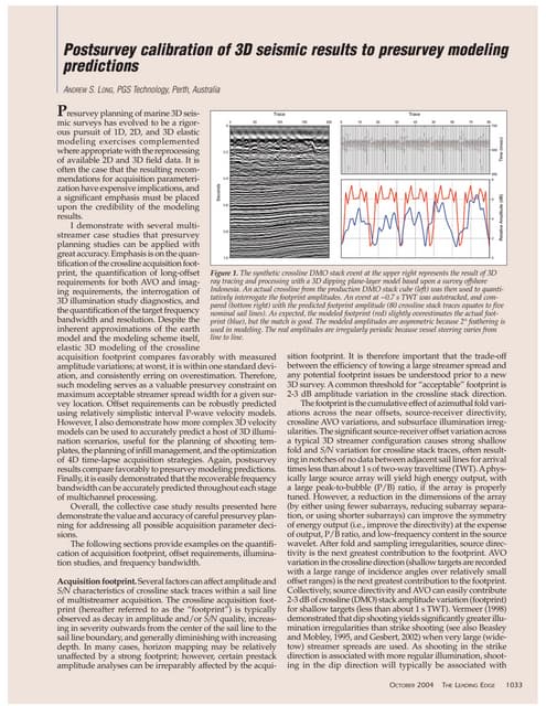 An overview of seismic azimuth for towed streamers | PDF