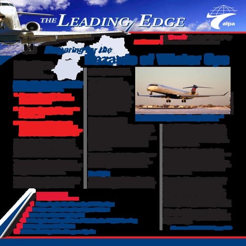 Leading Edge, pilot safety newsletter, Fall 2009 | PDF