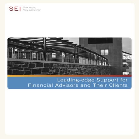 Leading Edge Support For Financial Advisors & Their Clients | PDF