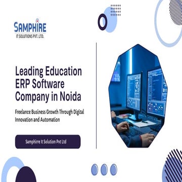 Leading Education ERP Software Company in Noida.pdf