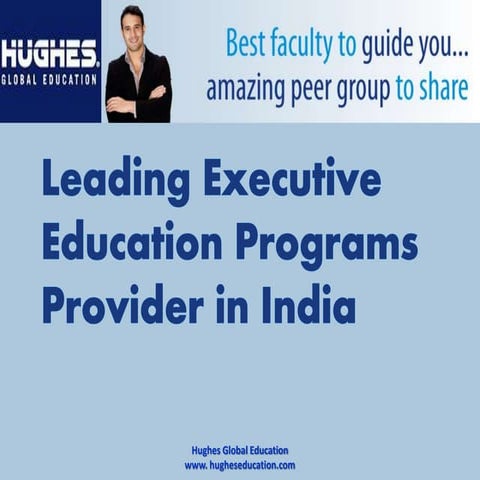 Leading executive education programs provider in India | PPT