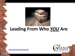 Leaving The Cocoon | PPT