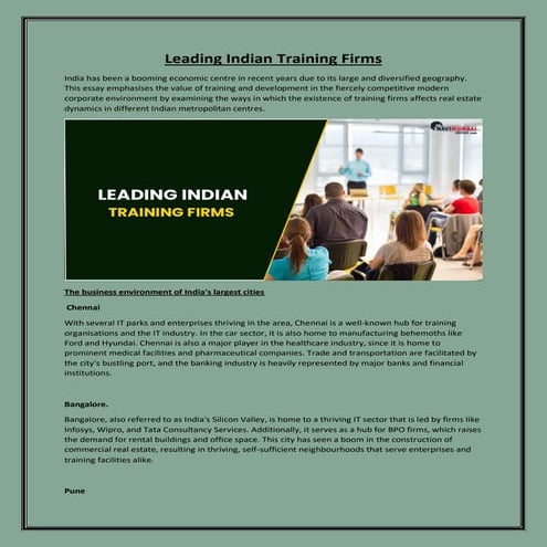 Leading Indian training firms.pdf