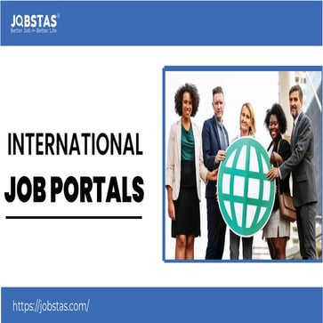 Jobstas: Your Gateway to International Job Portals and Global Career Success | PDF