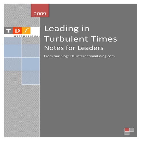 Leading In Turbulent Times | PDF