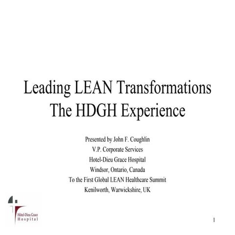 Leading Lean Transformations | PDF