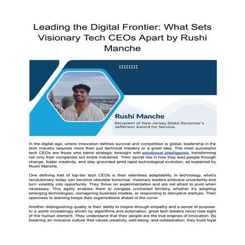 Leading the Digital Frontier_ What Sets Visionary Tech CEOs Apart by ...