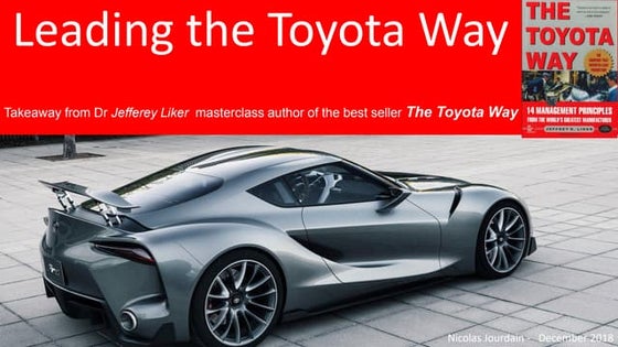 Toyota way Ihrm | PPT