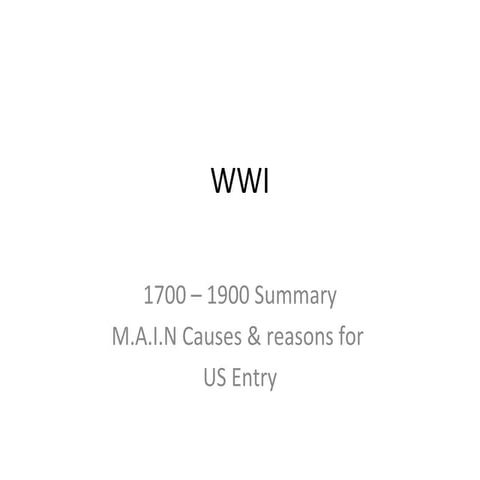 WWI propaganda posters | PPT