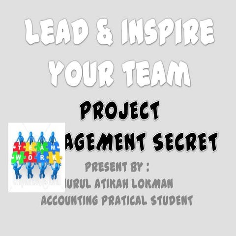 Lead & inspire your team | PPT