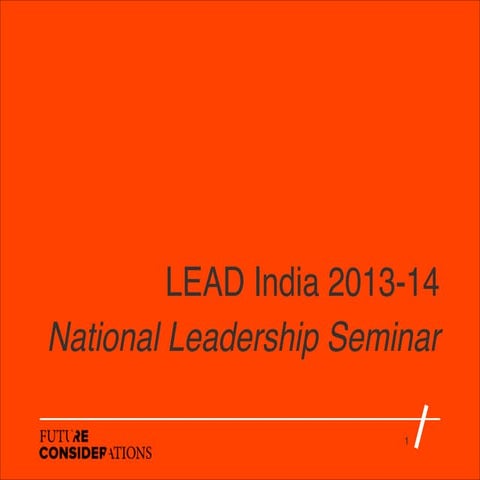 LEAD | NLS 2014 | PPT