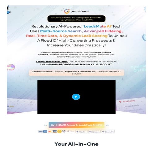 LeadsMate AI In-Depth Review - Limited Time Bundle Offer | PDF